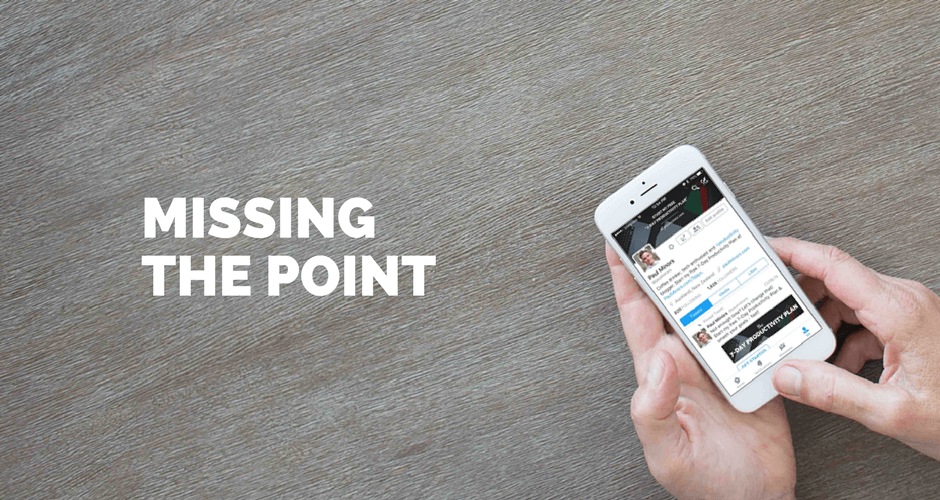 Missing the point - Paul Minors