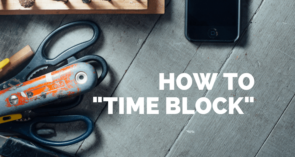 How to "time block" (my #1 productivity technique)